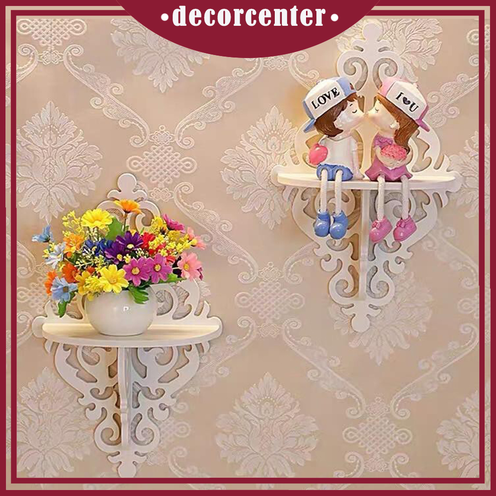 Rak Dinding Tempel Tembok Pot Bunga Rak Decorative Shabby Chic Vintage ...