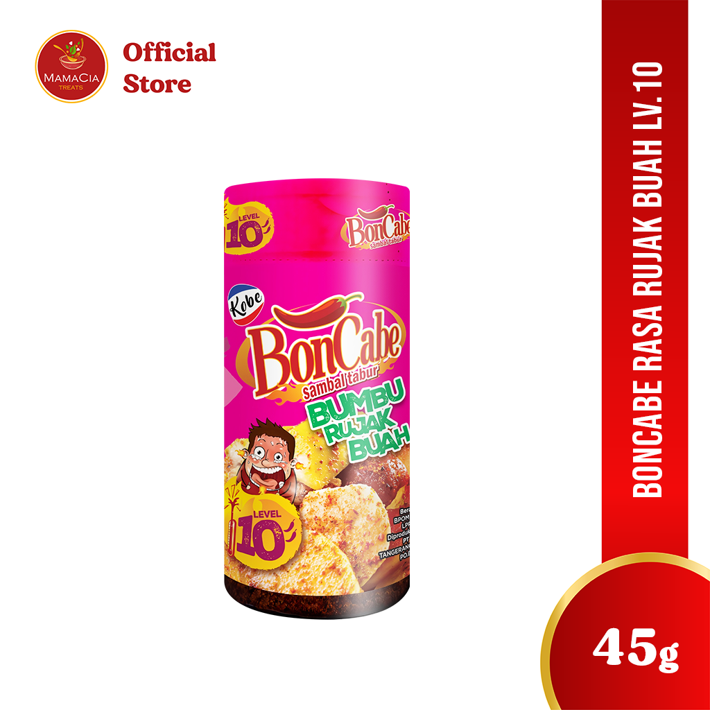Kobe Boncabe Sambal Tabur Botol Level 10 15 30 50 Cabe Tabur Bubuk ...