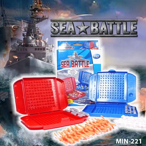 Naval Combat Sea Battle Ship Board Game for 2 Players Family | Lazada ...
