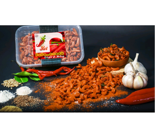 MAKRONI BANTET KEMASAN BOX ISI 200GR RASA PEDAS EXTRA PEDAS DAUN JERUK ...