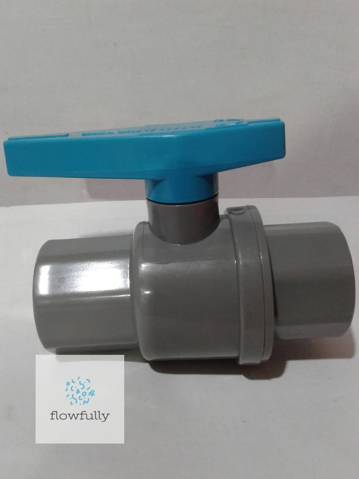 BALL VALVE PVC POLOS 2 inch UNNU PVBV02 STOP KRAN | Lazada Indonesia