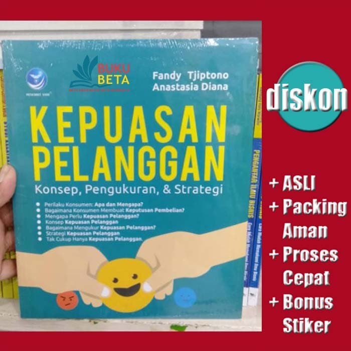 Buku Kepuasan Pelanggan Konsep, Pengukuran & Strategi - Fandy Tjiptono | Lazada Indonesia
