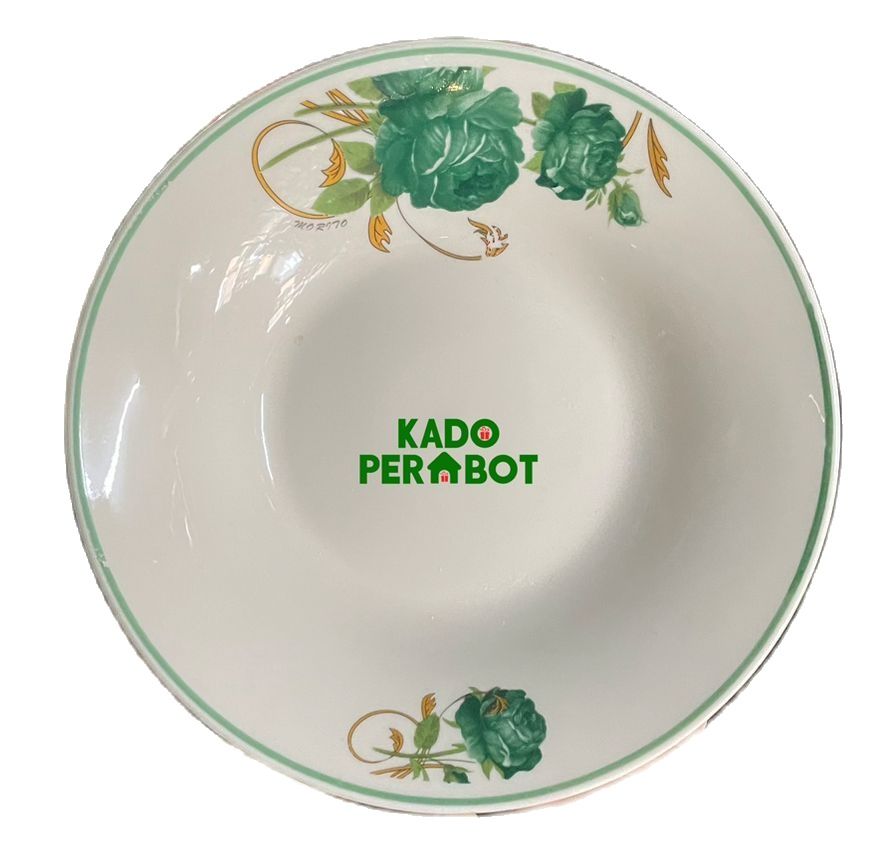 Piring Keramik Polos 7Inch - Piring Lauk Polos - Piring Keramik ...