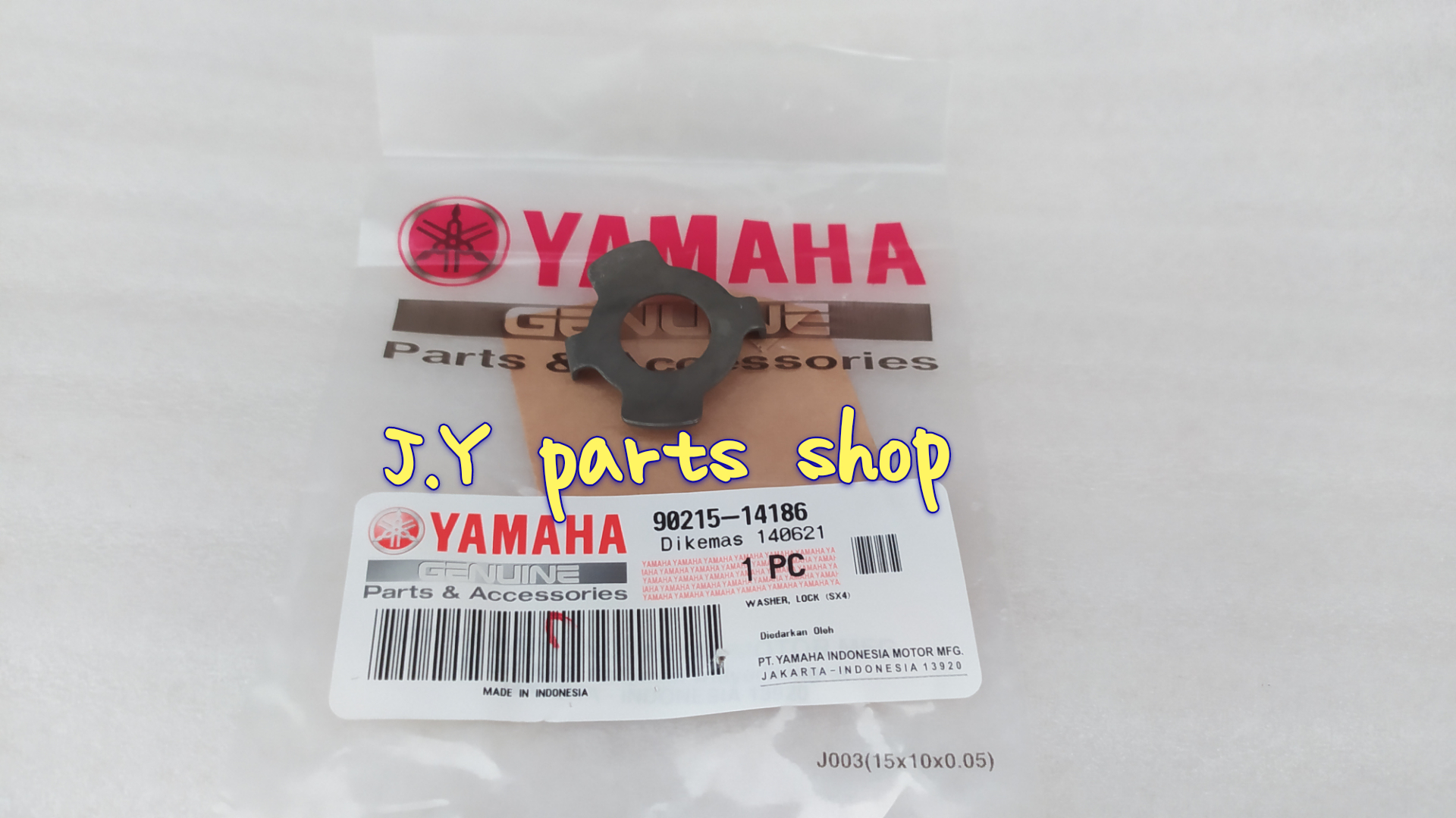 WASHER LOCK BESI PLAT PENGUNCI MUR KAKI 4 RUMAH KOPLING SCORPIO ...