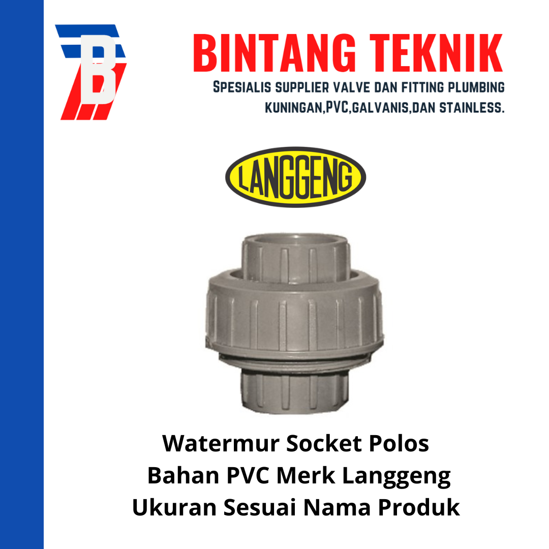 Watermur 1/2" x 3/4" inch PVC Langgeng | Lazada Indonesia