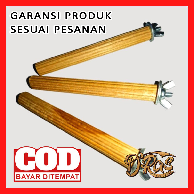 TANGKRINGAN KAYU PEDICURE JEPIT MUR BAUT SANGKAR KANDANG BURUNG PARROT ...
