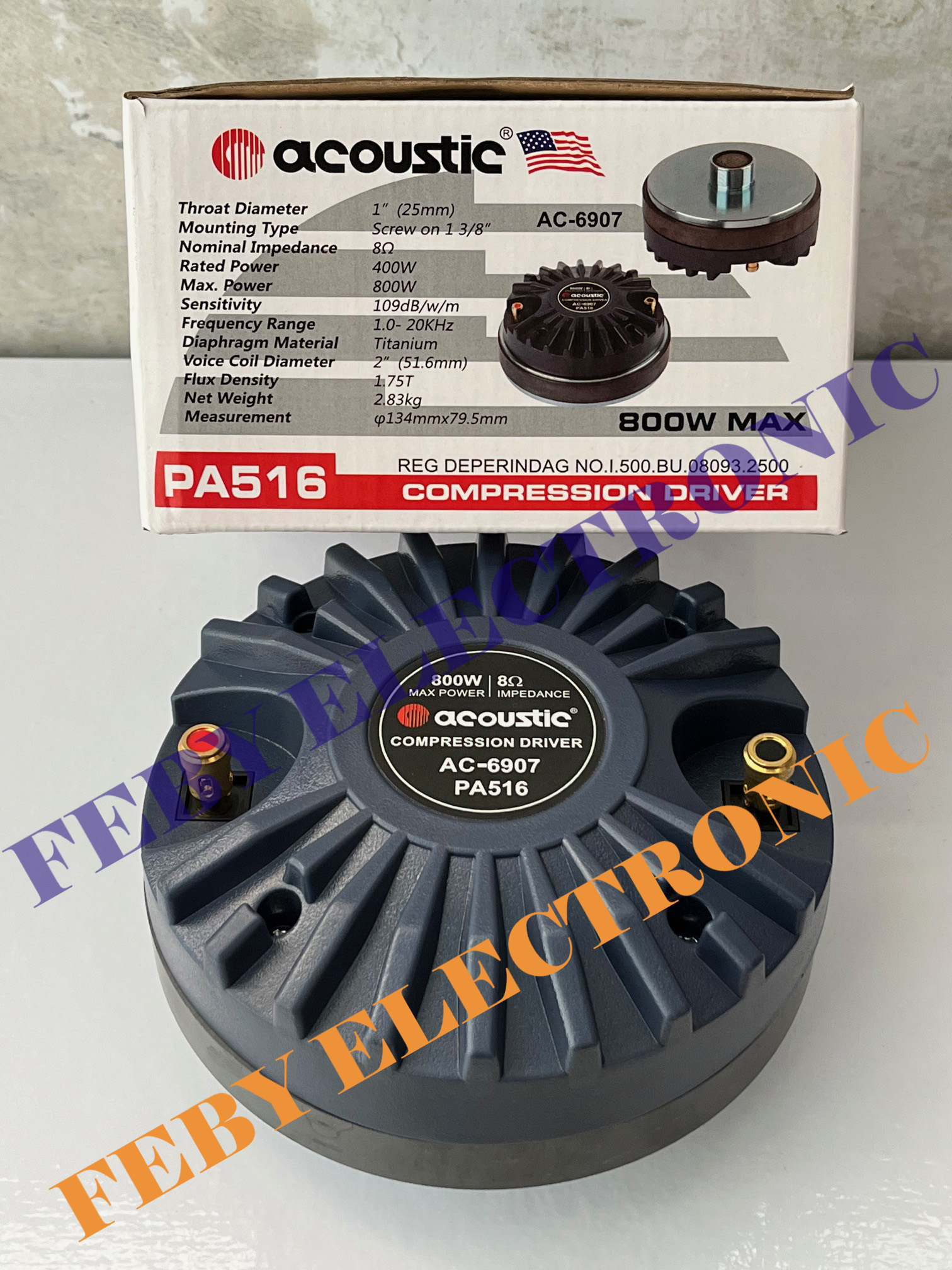 Driver Tweeter Acoustic PA 516 | Lazada Indonesia