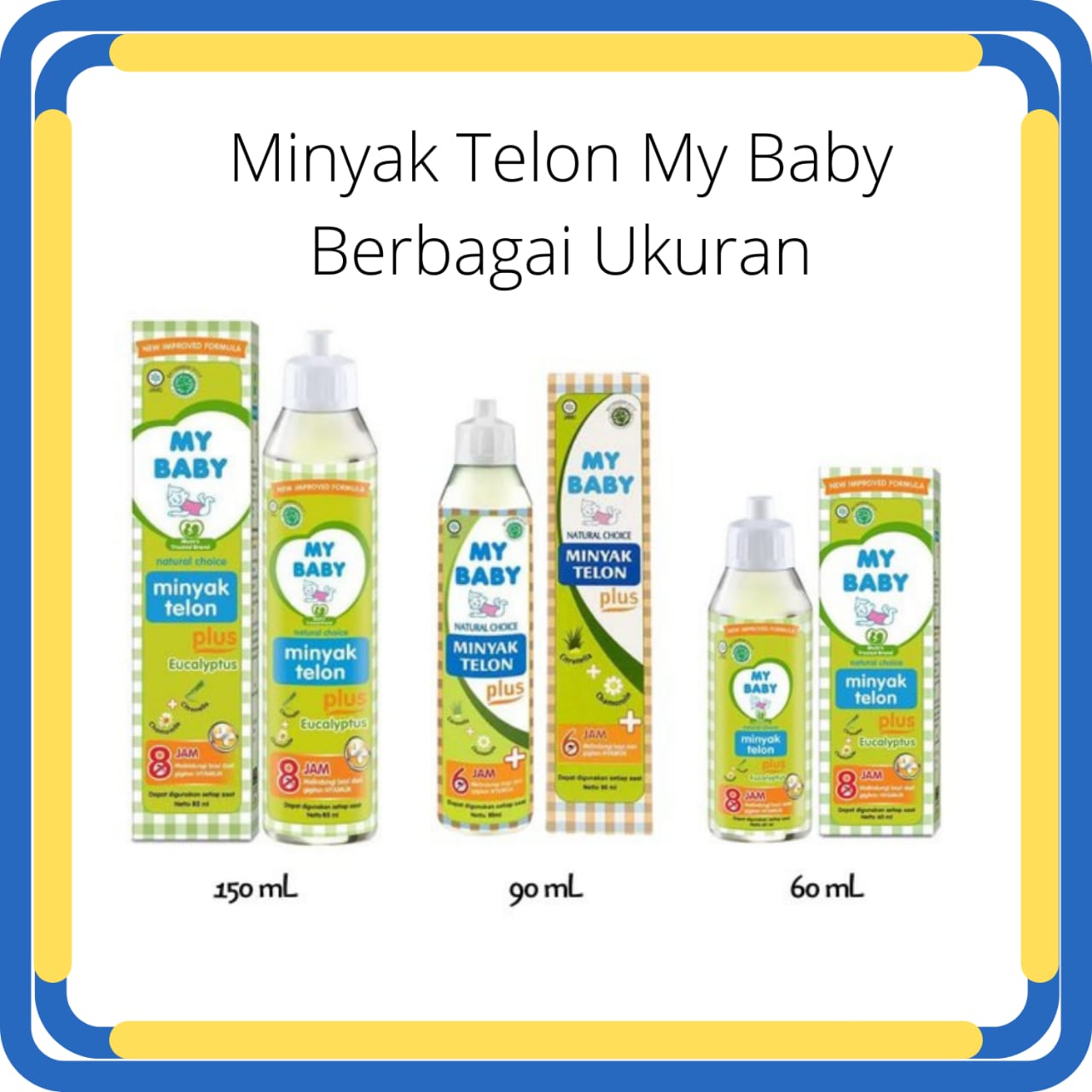 My Baby Minyak Telon Plus Berbagai Ukuran Minyak Pijat | Lazada Indonesia