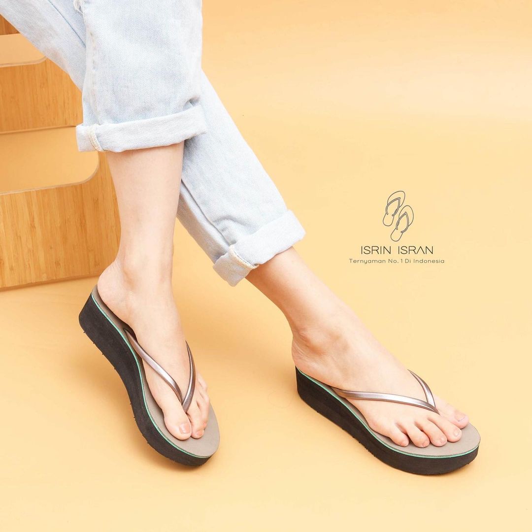 SANDAL ISRIN ISRAN GEISHA | SANDAL WANITA ISRIN ISRAN TERBARU | SANDAL GEISHA ISRIN ISRAN ...