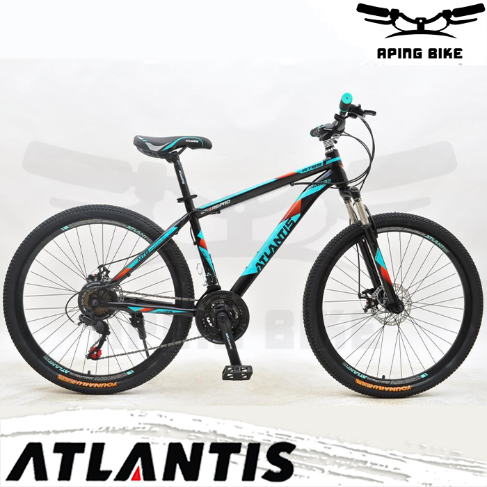 Sepeda Atlantis 730T 24 Sepeda MTB Atlantis 24 Sepeda Gunung (75% Rakit ...