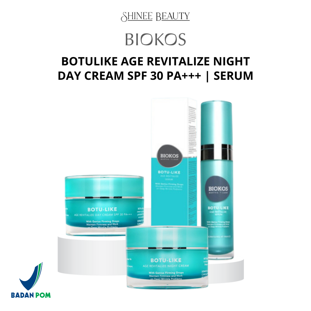 Biokos Botulike Age Revitalize Night Day Cream SPF 30 PA+++ | Serum ...