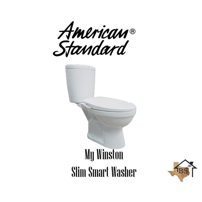 CLOSET DUDUK MONOBLOK AMERICAN STANDARD MY WINSTON SLIM SMART WASHER ...