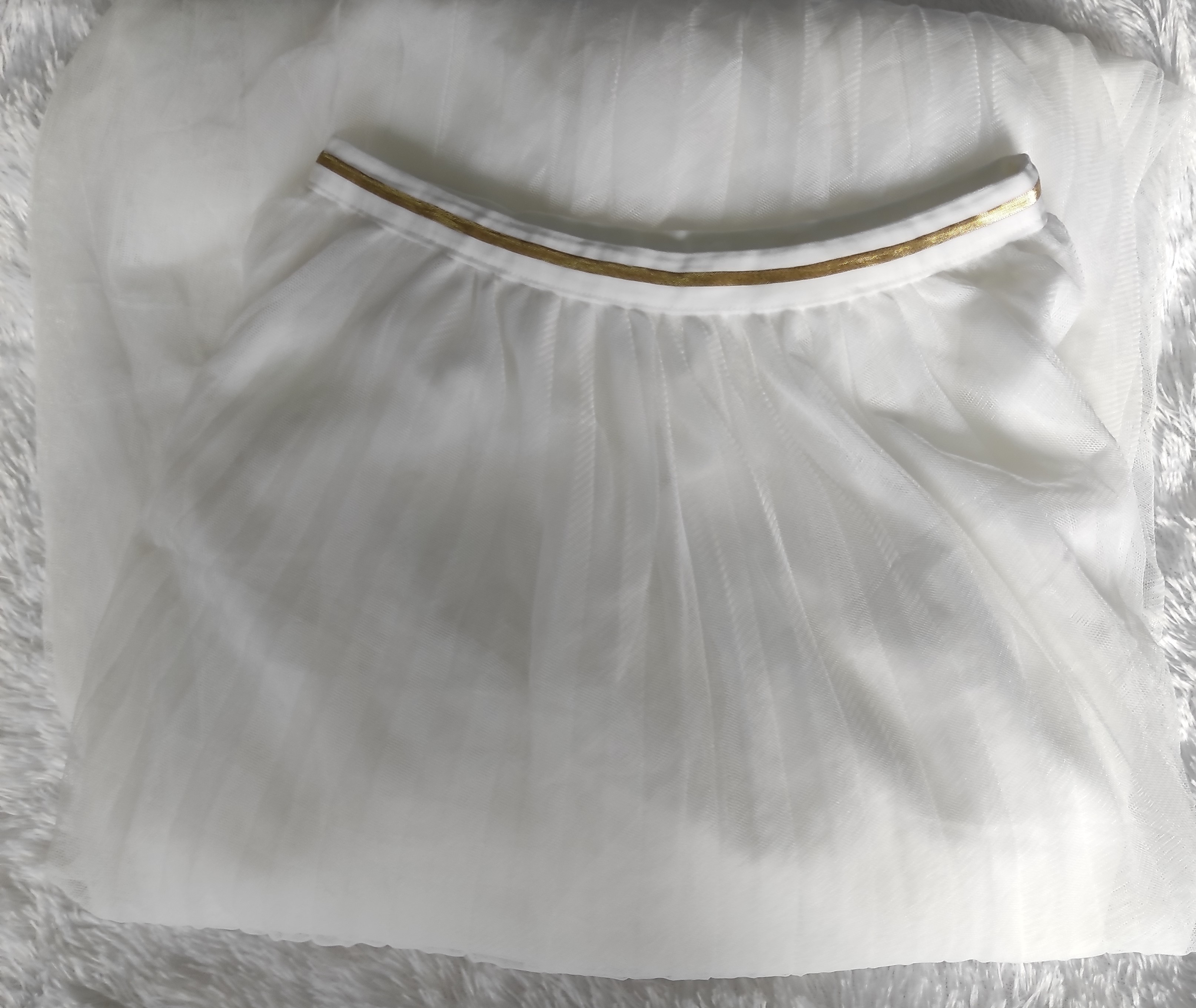 NEW ROK TUTU TERBARU RUFFLE 4 LAPIS KHUSUS PUTIH | Lazada Indonesia