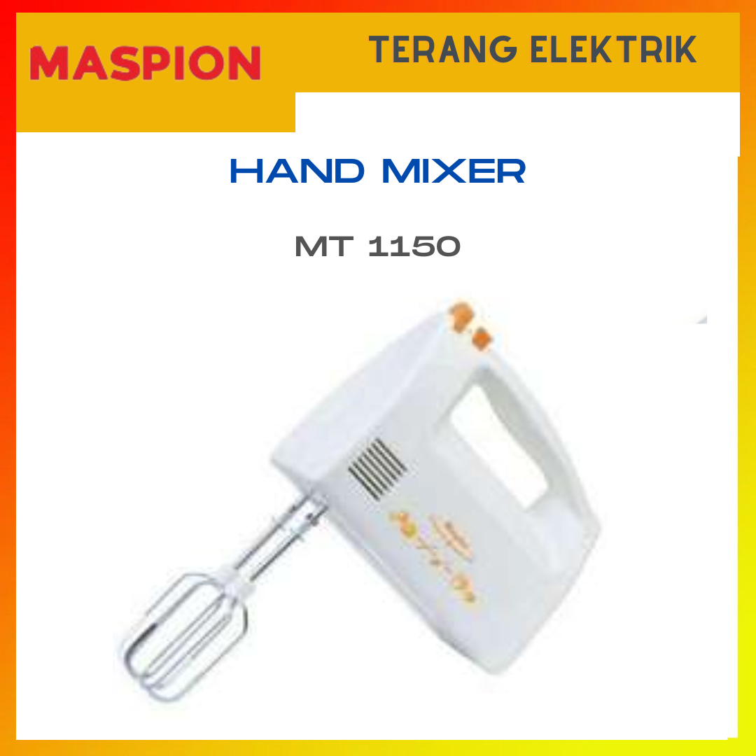Maspion Hand Mixer MT - 1150 MIXER Serbaguna / Hand Mixer / mixer ...