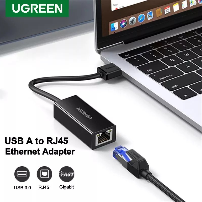 UGREEN Gigabit Ethernet Adapter USB to LAN Port 3.0 1000Mbps | Lazada ...