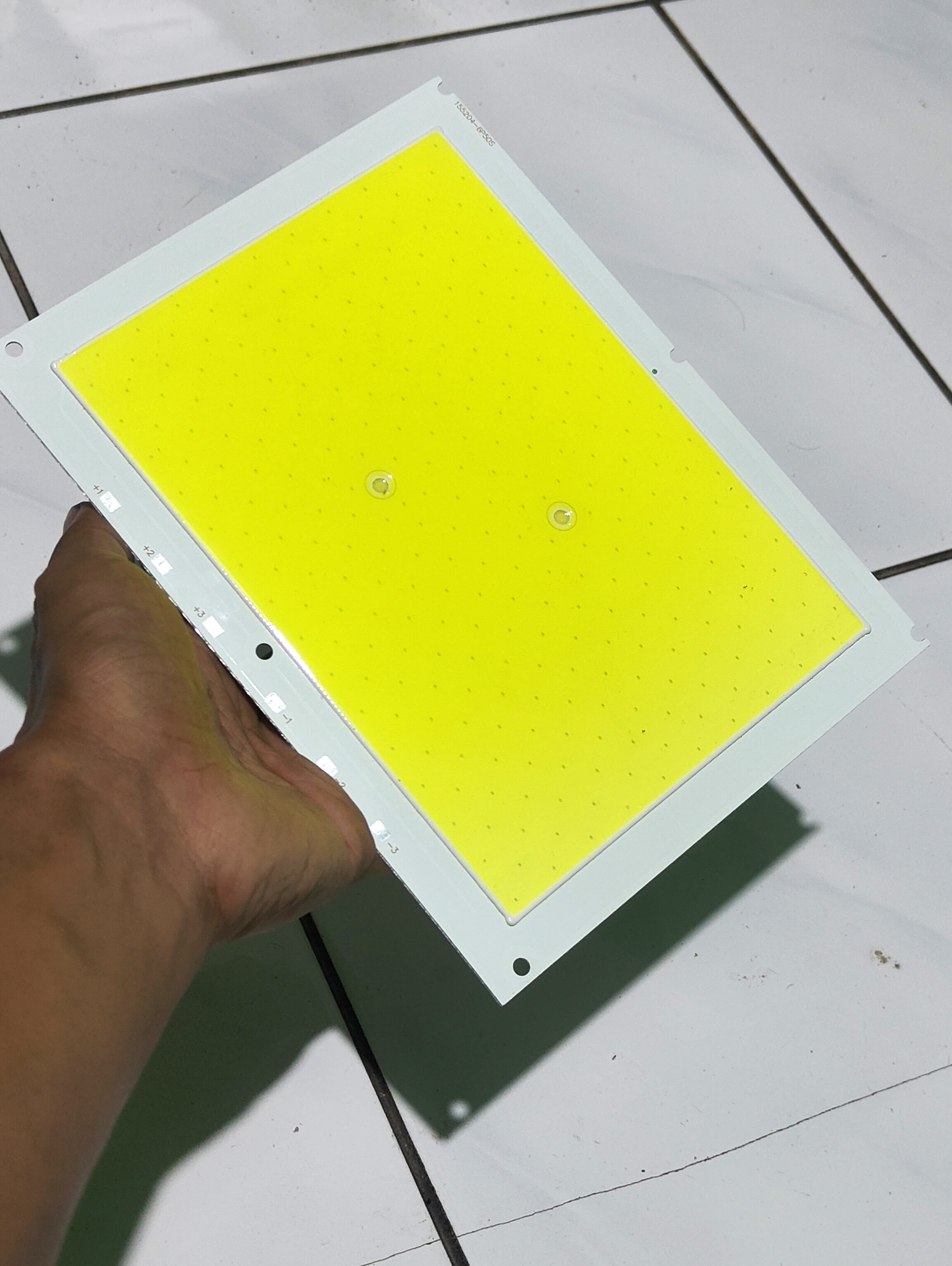 Papan LED COB DC 150V 150W aluminium substrate white light board ...