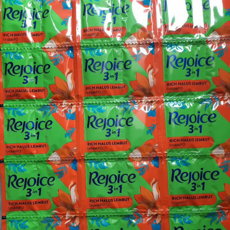 Shampo REJOICE HIJAB Sachet 3 in 1 - 1 Renceng ( 10ml x 12 sachet) | Lazada Indonesia