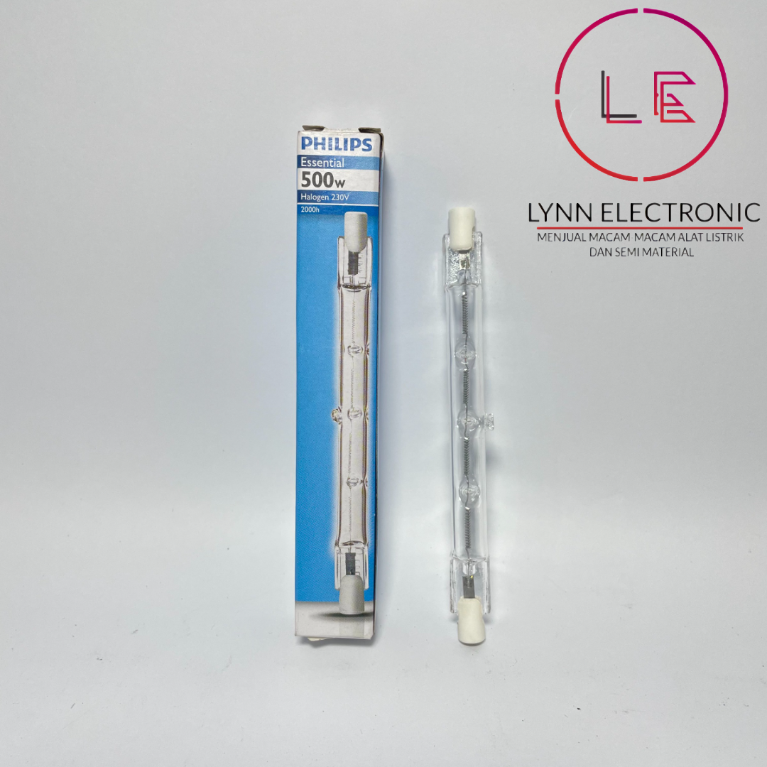 Lampu Halogen Stick Philips Plusline 150 watt 300 watt 500 watt ...