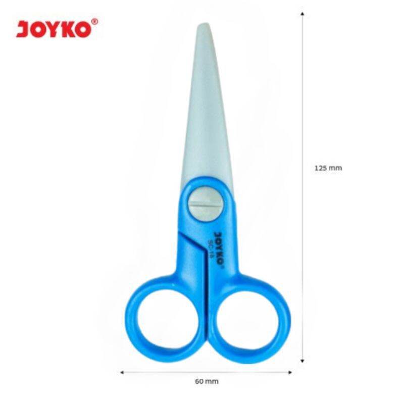 GUNTING ANAK JOYKO SC-18 | SCISSOR FOR KIDS USE | GUNTING KERTAS GAGANG ...