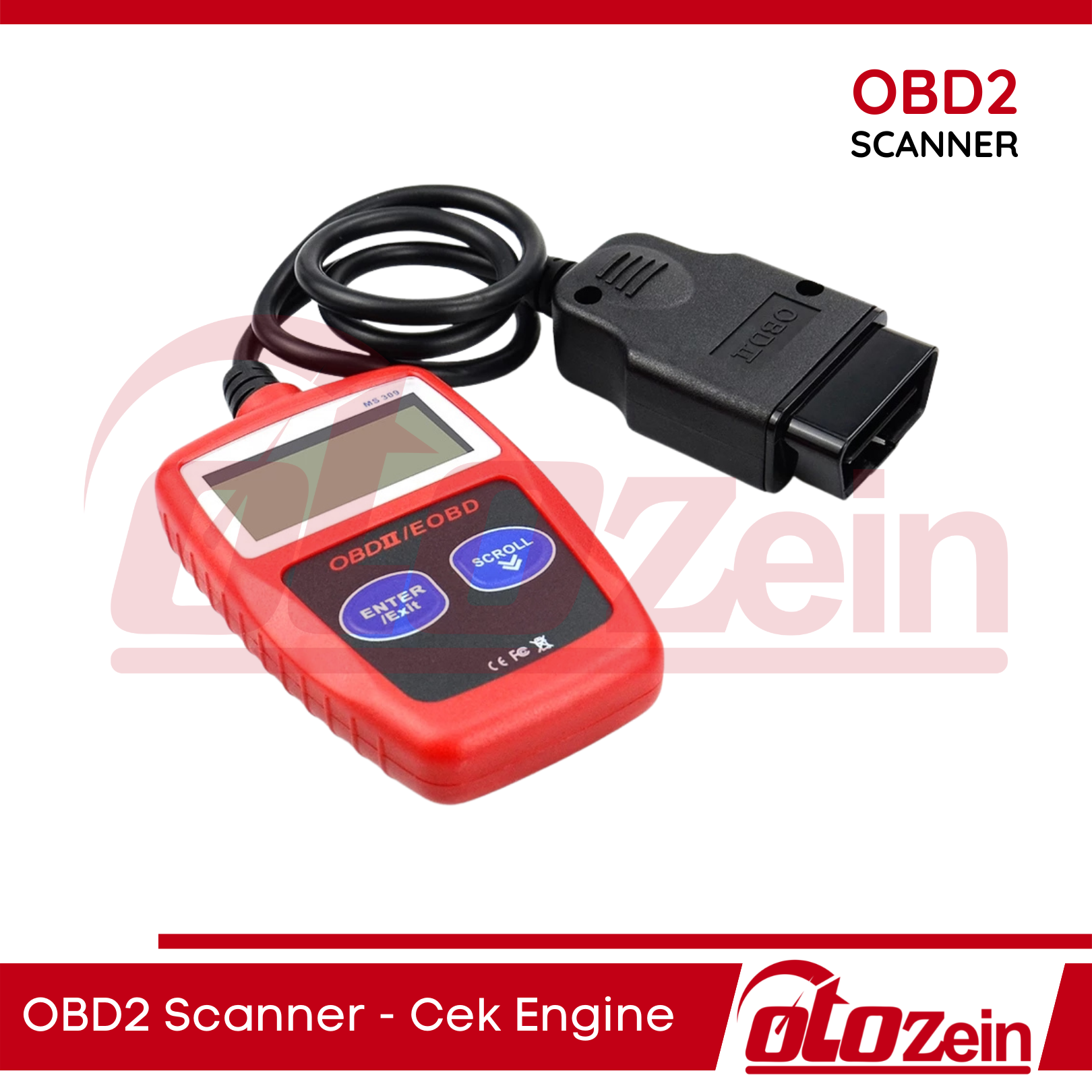 Alat Scanner Mobil OBD2 - Kode OBD 2 Reader Scan Mil DTC Check Engine | Lazada Indonesia