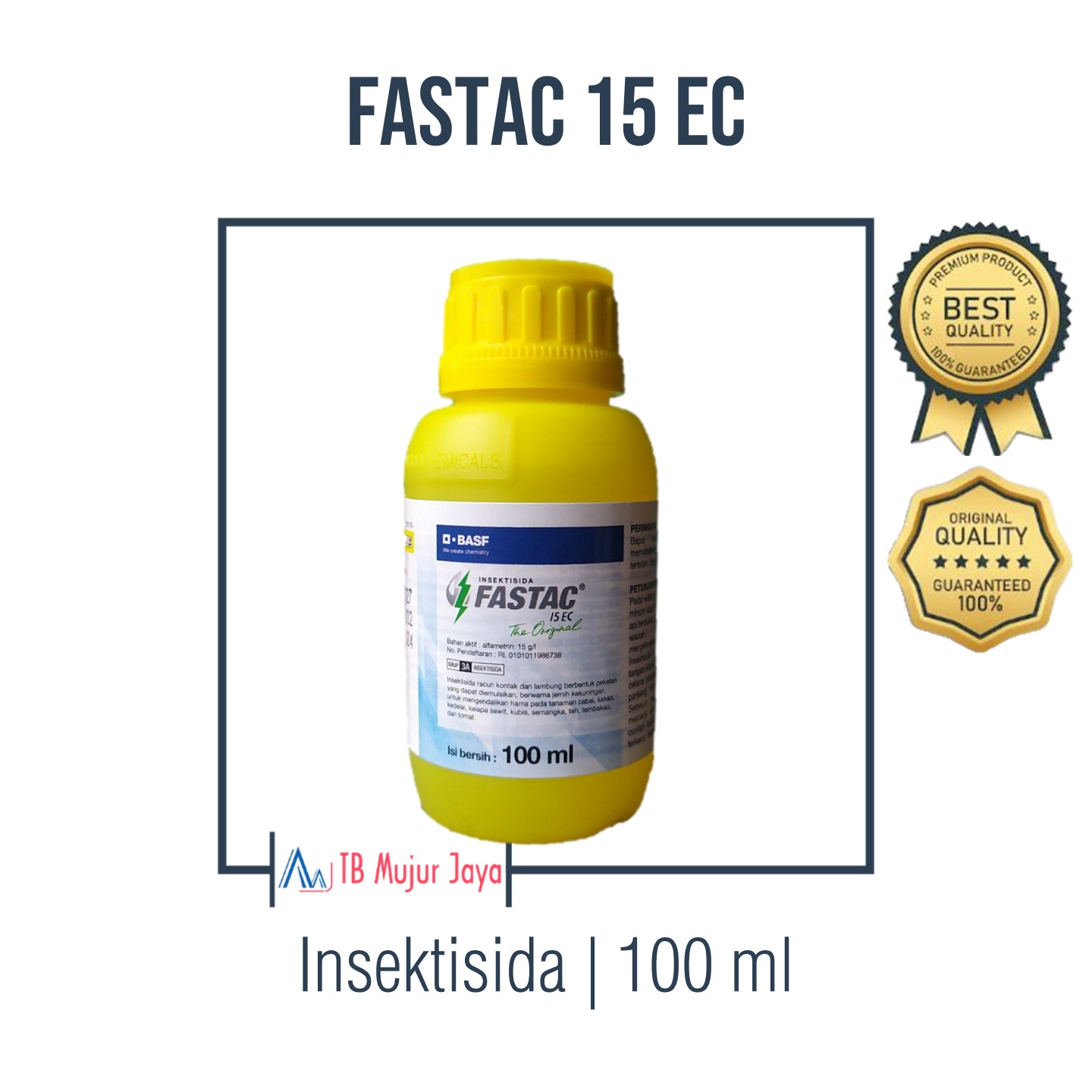 Insektisida FASTAC 15 EC 100 ml | Lazada Indonesia