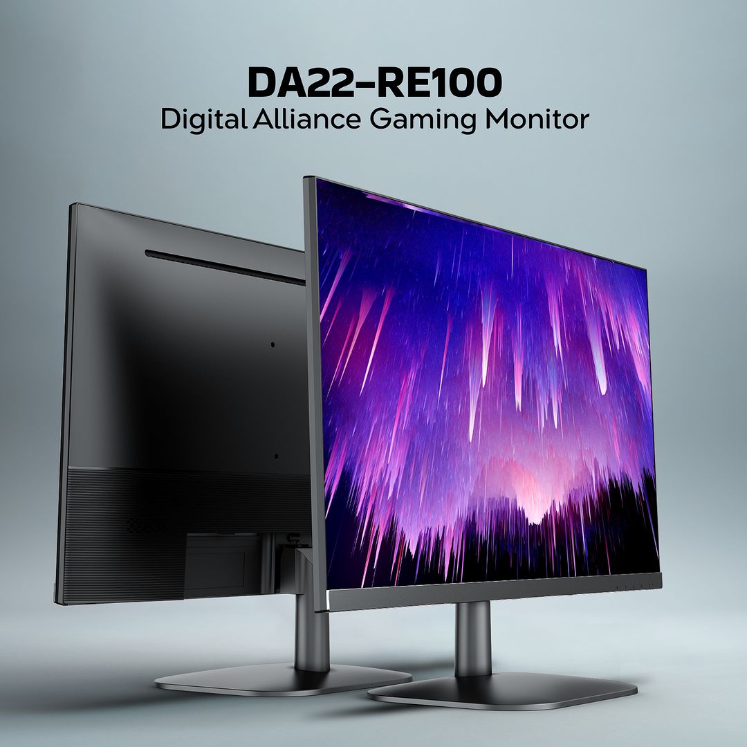 Digital Alliance Gaming Monitor DA22-RE100 21.5" 22" VA 100Hz | Lazada Indonesia