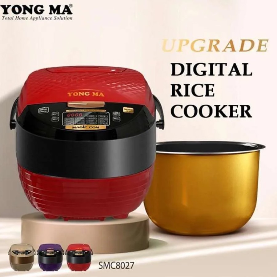 YONGMA DIGITAL SMC 8027 RICE COOKER/YONGMA MAGIC COM - ISI 2 Liter ...
