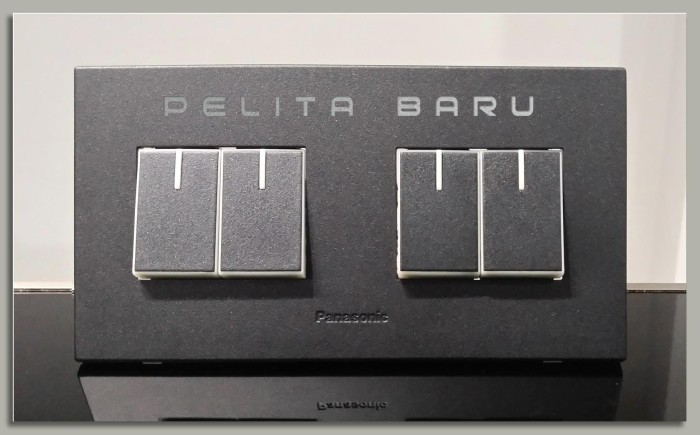 Saklar HOTEL Ganda + Saklar HOTEL Ganda Panasonic Style E Hitam ...