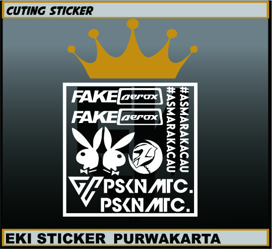 v6 sticker motor pack sepaket sticker pskn sticker gc sticker ...