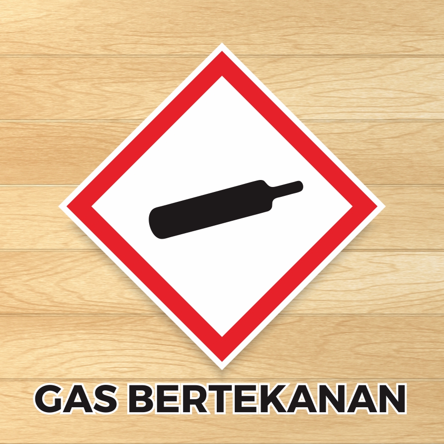 Sticker Label Vinyl Simbol B3 Stiker Bahan Berbahaya dan Beracun 15 x ...