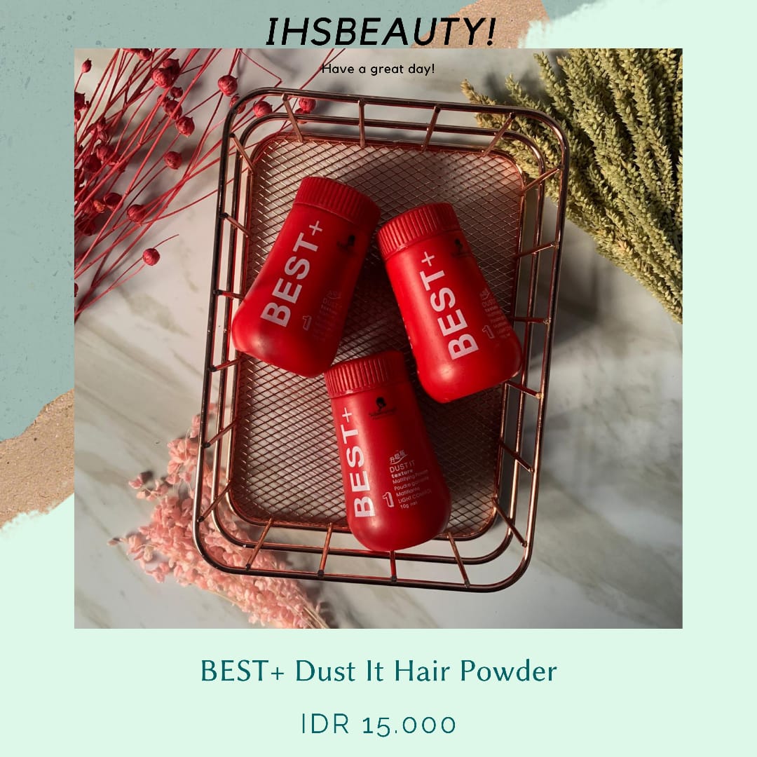 BEST Hair Powder Dust It Hairstyling Texture Mattifying Bedak Rambut ...