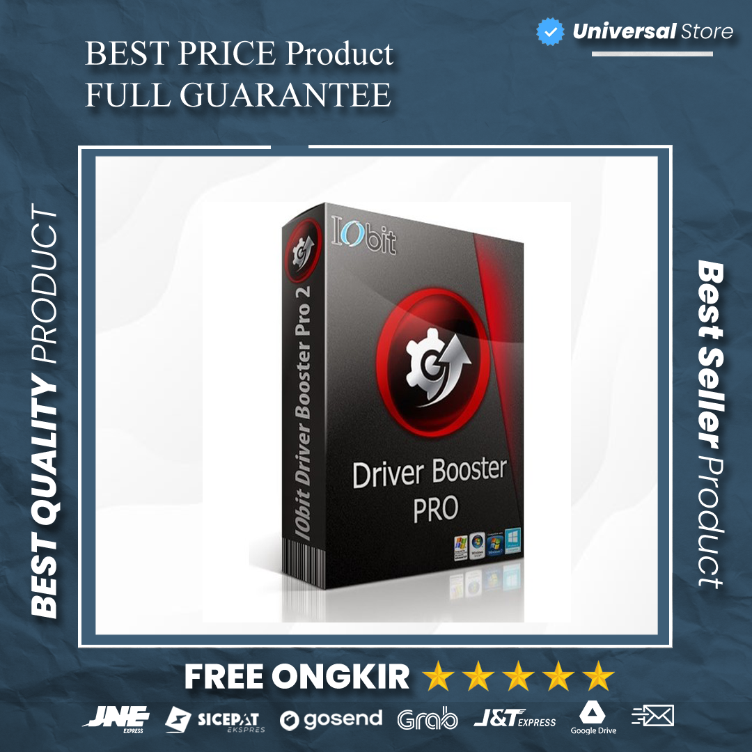 Aplikasi Program IOBIT DRIVER BOOSTER PRO GAME BOOSTER UPDATER Lifetime ...