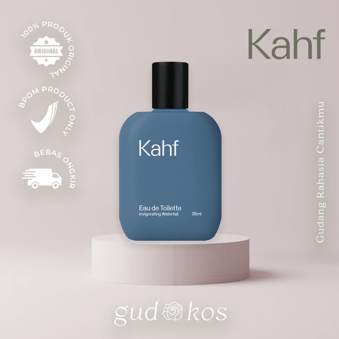 [100ML] KAHF Men Eau De Toilette Perfume Original BPOM / Parfum Pewangi ...