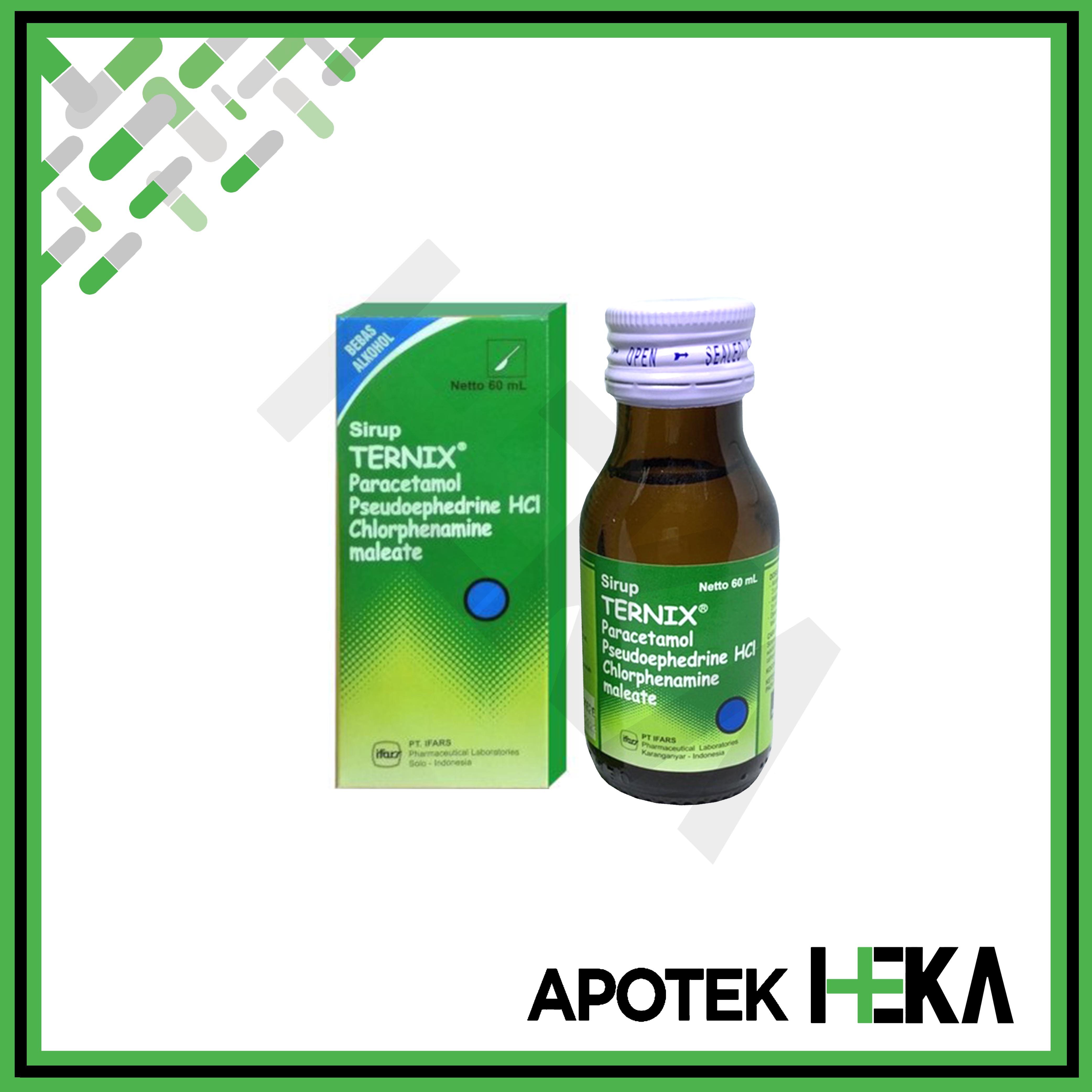 Ternix Sirup 60 ml - Obat Batuk Flu Anak | Lazada Indonesia