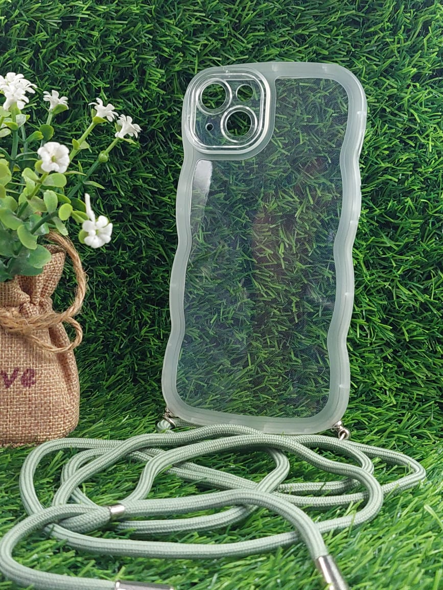 Case Bening Gelombang + TALI ( IPHONE 14 PLUS ) Casing Hp Terbaru 2023 ...