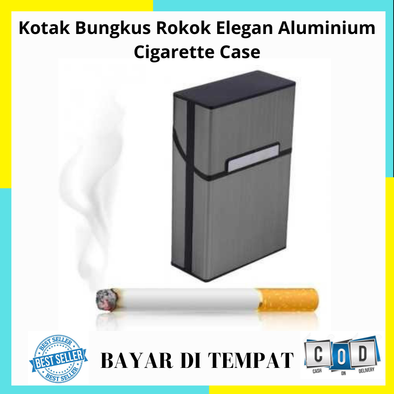 BAYAR DI TEMPAT / Firetric Kotak Bungkus Rokok Elegan Aluminium ...