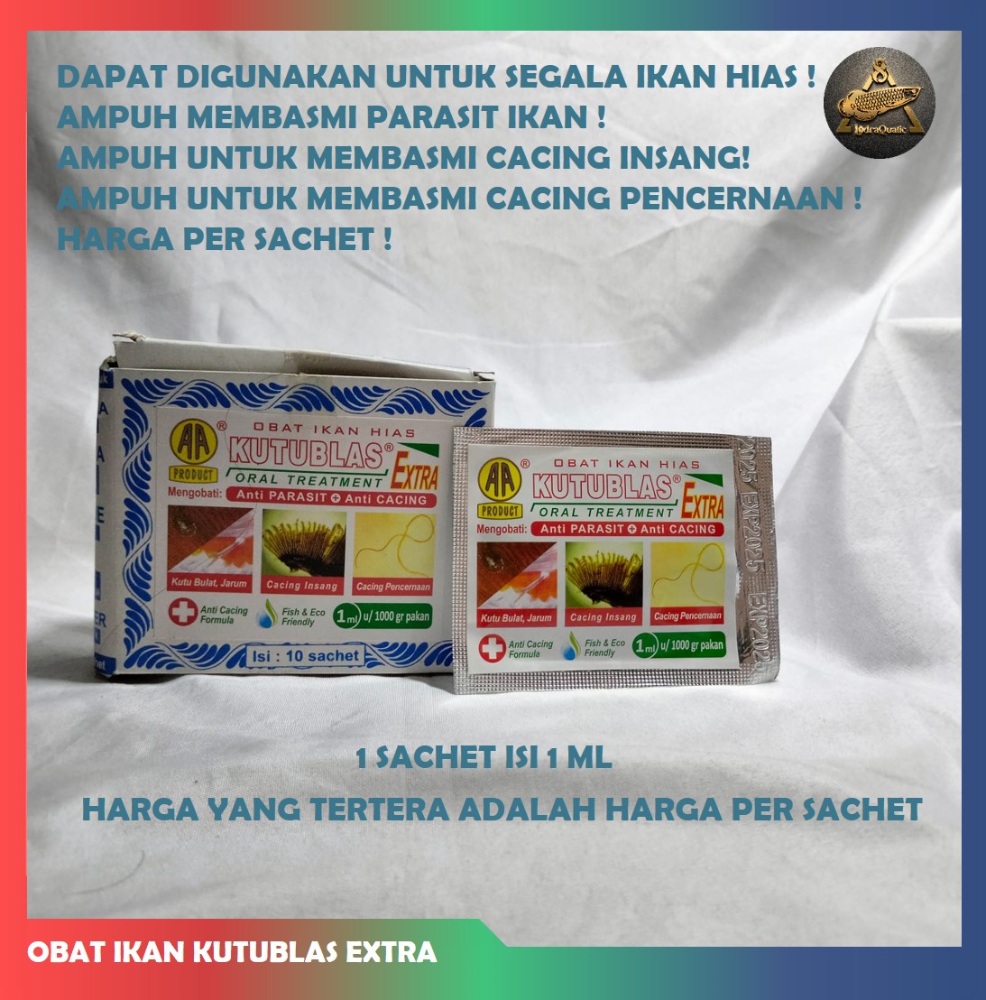 OBAT ANTI PARASIT KUTUBLAS EXTRA AKARI KUTUBLAS OBAT ANTI CACING INSANG ...