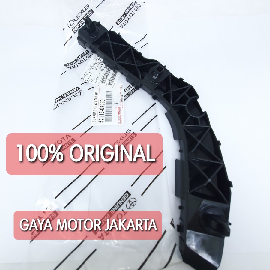 Support Bracket Bumper Depan Kanan Toyota Innova 52115-0K030 RH ...