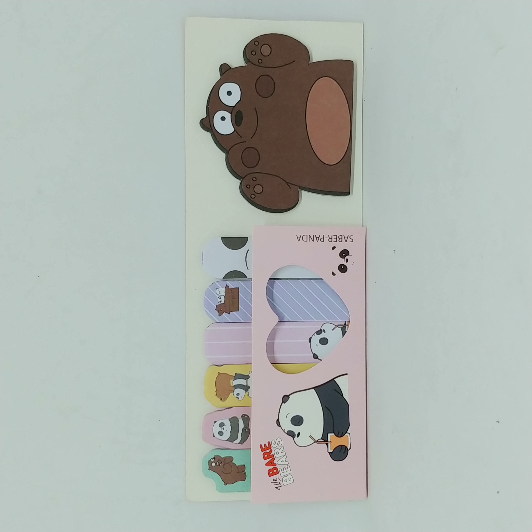 Sticky notes Motif Panda Beruang - pembatas buku Bear - note - memo ...