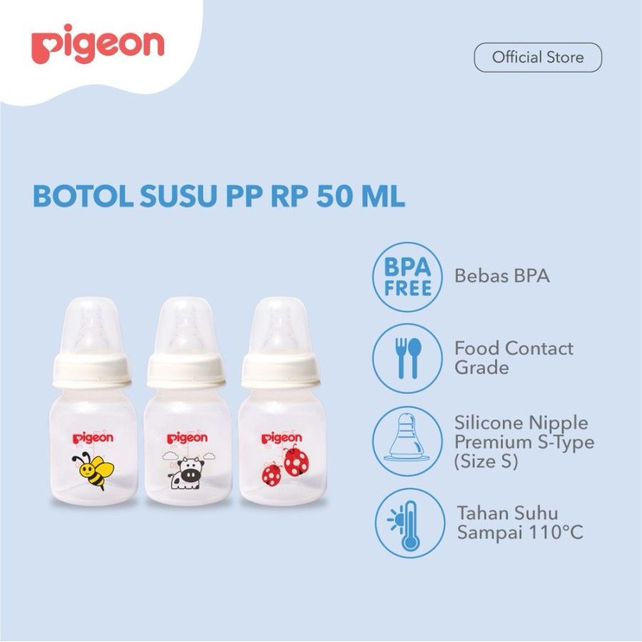 PIGEON Botol PP Clear Streamline Mickey Minnie 150 ML 250 ML dan Botol PP RP 120 ML 240 ML ...