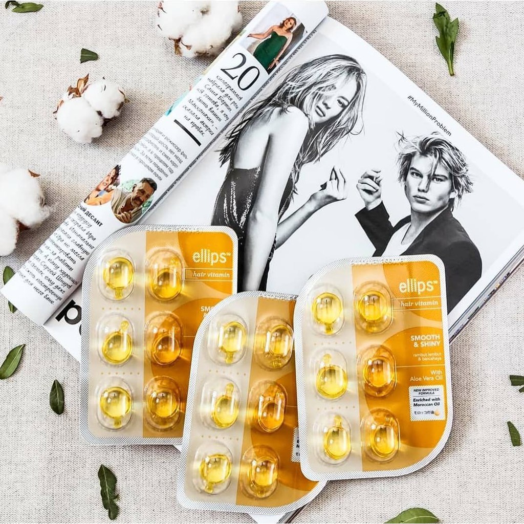Ellips Hair Vitamin with (Pro Keratin Complex) Kemasan Blister ...