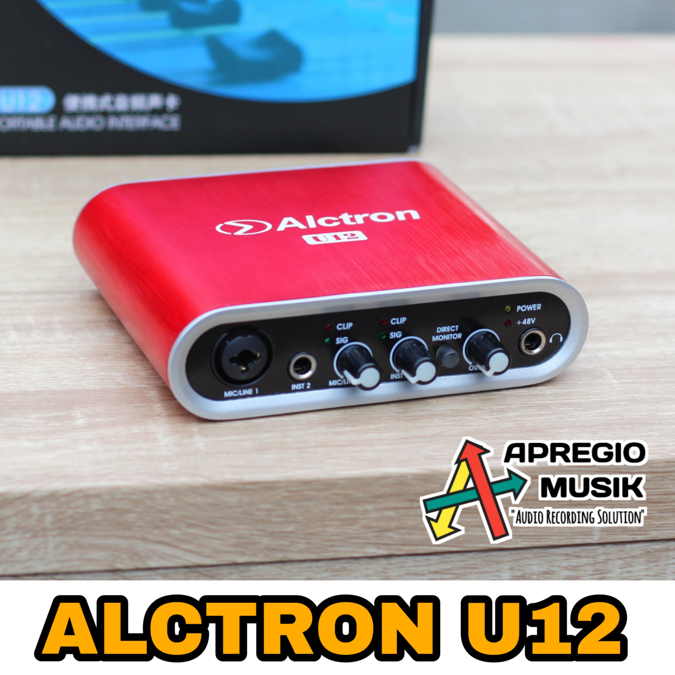 Alctron U12 USB Audio Interface for Recording | Lazada Indonesia