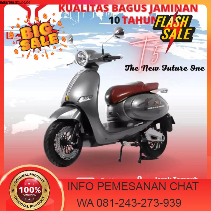 Motor Listrik Montor T5 Uwinfly T 5 model Vespa Molis Selis | Lazada Indonesia