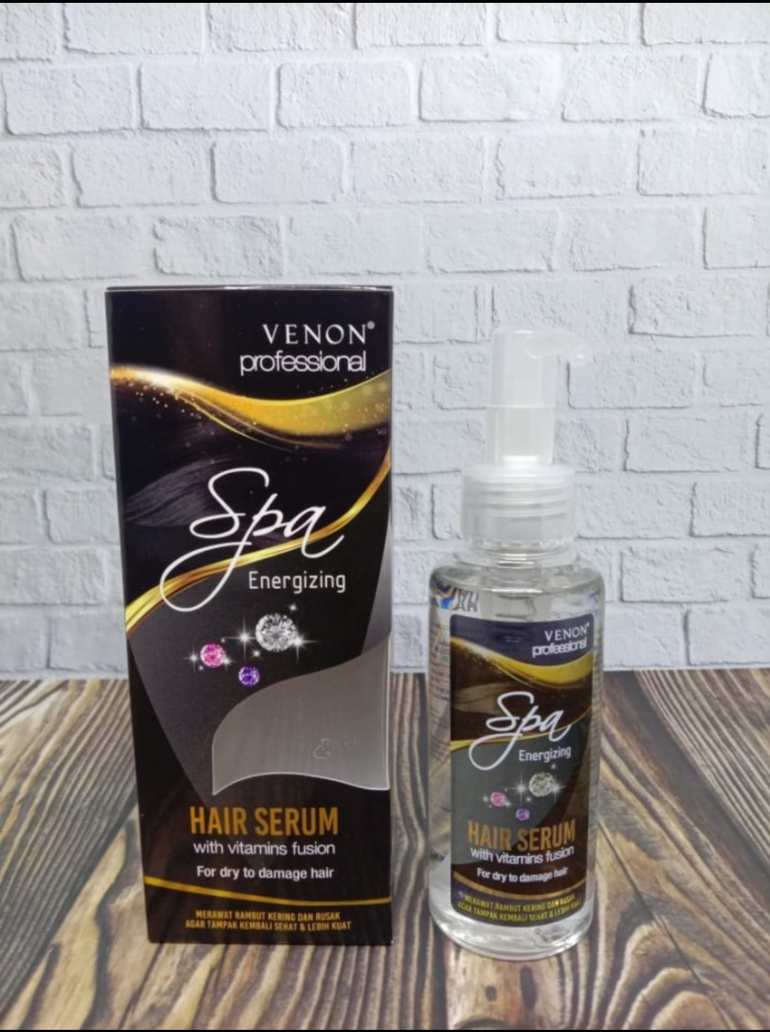 Venon Hair Serum Spa with vitamins fusion | Lazada Indonesia