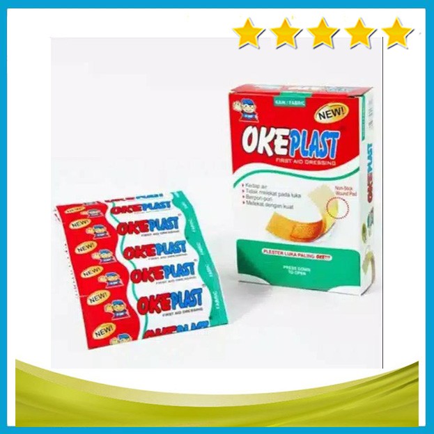 Okeplast Plester isi 100 Lembar | Lazada Indonesia