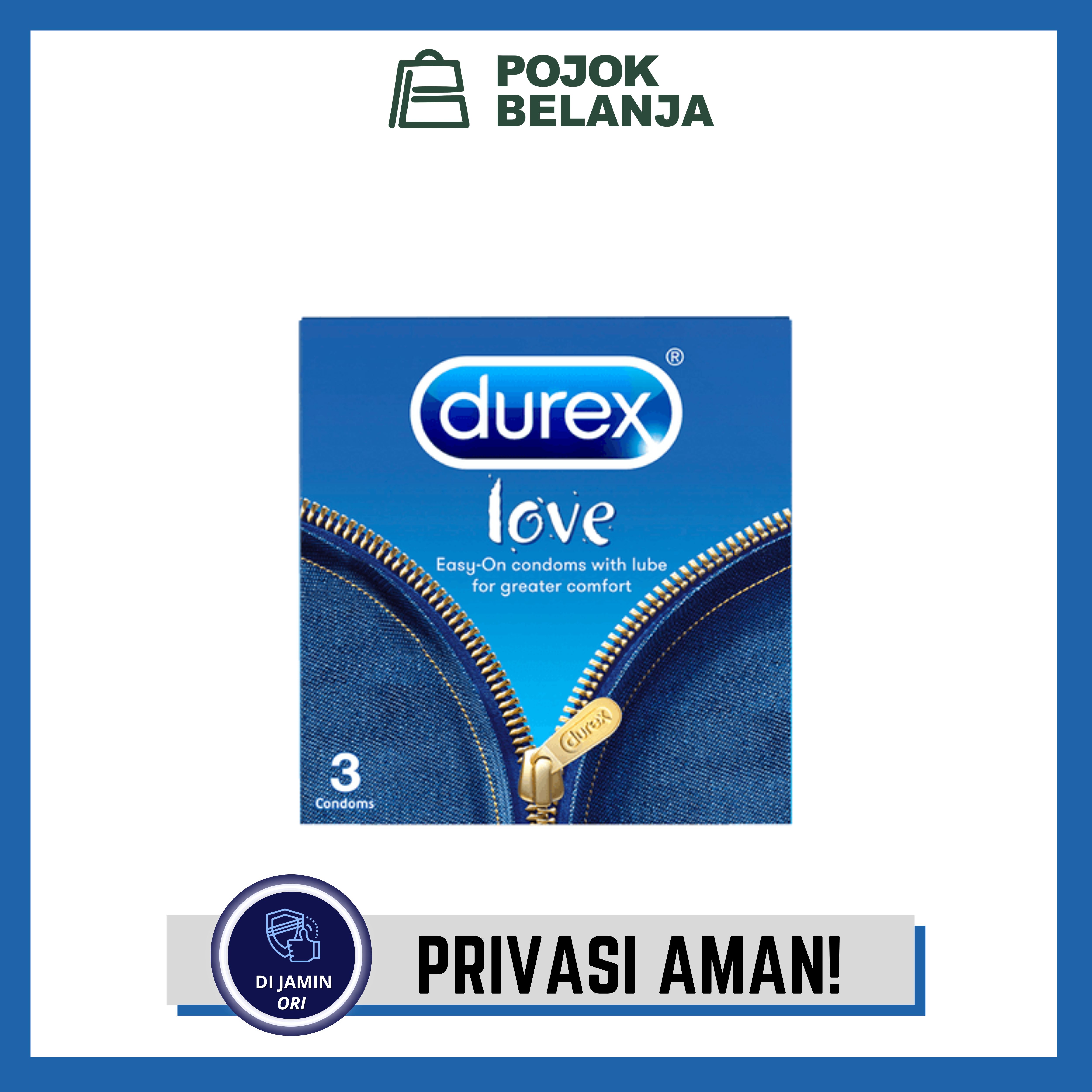 Kondom Durex Love - Isi 3 Pcs | Lazada Indonesia