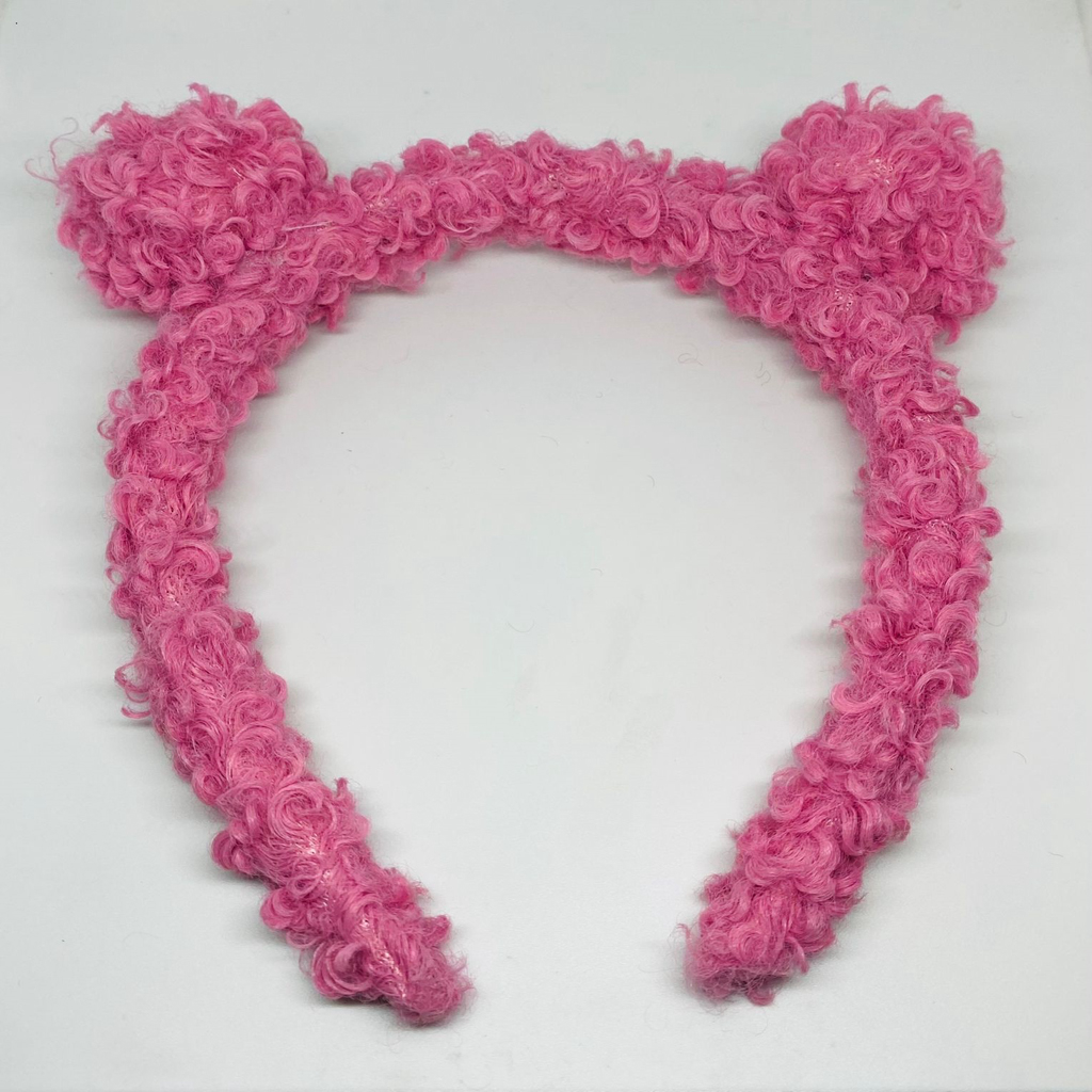 GIANTMALL R847 Bando Kartakter Telinga Beruang Bear bulu korea kekinian ...