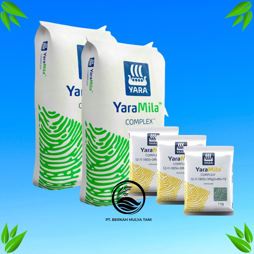 Pupuk Npk Yaramila Complex 1 Kg Repack / Yara Mila Komplek 500 Gram ...