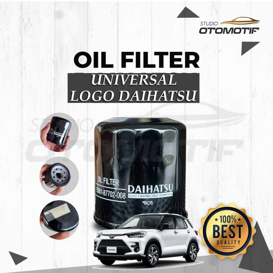 FILTER OLI RAIZE ROCKY D008 / OIL FILTER ROCKY RAIZE | Lazada Indonesia