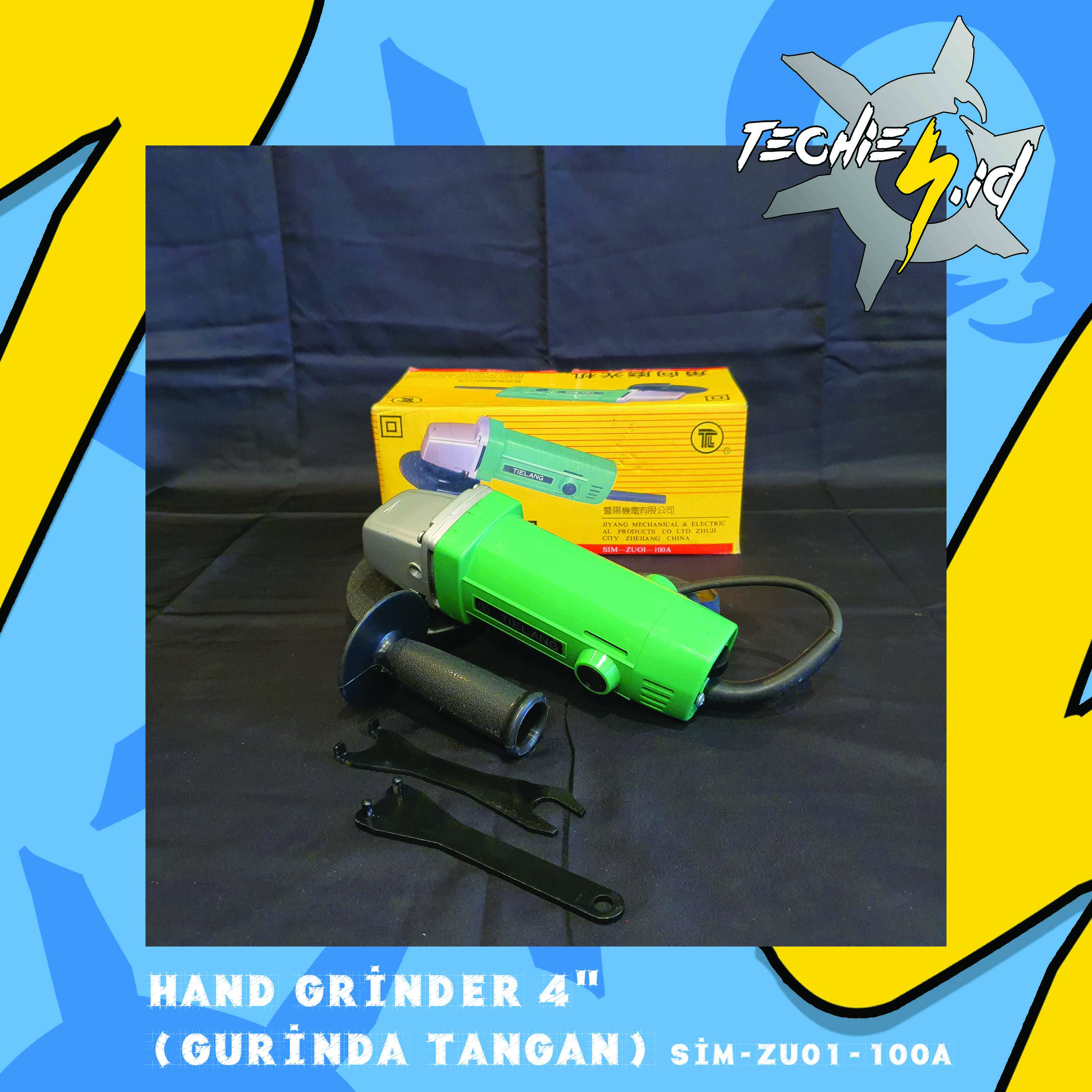 Hand Grinder 4inch (Gerinda Tangan) SIM-ZU01-100A | Lazada Indonesia